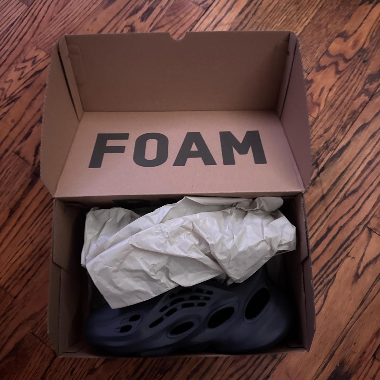 Yeezy Onyx Foam runner Receipt shown DS, never... - Depop