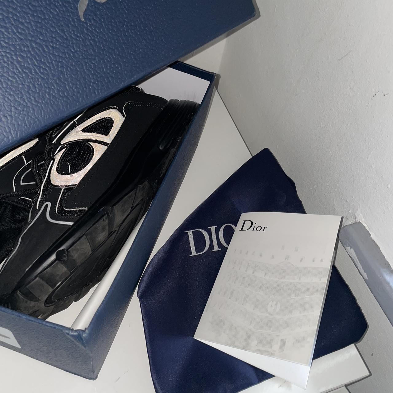 B30 Dior trainers all black Worn twice Receipt... - Depop