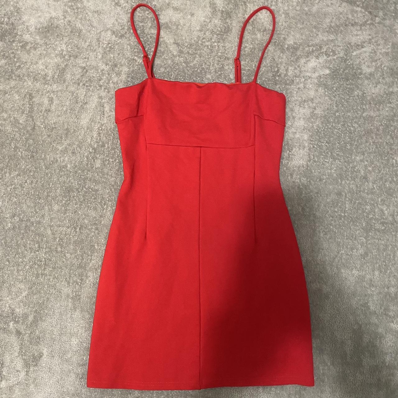 THE PERFECT RED MINI DRESS! - Depop