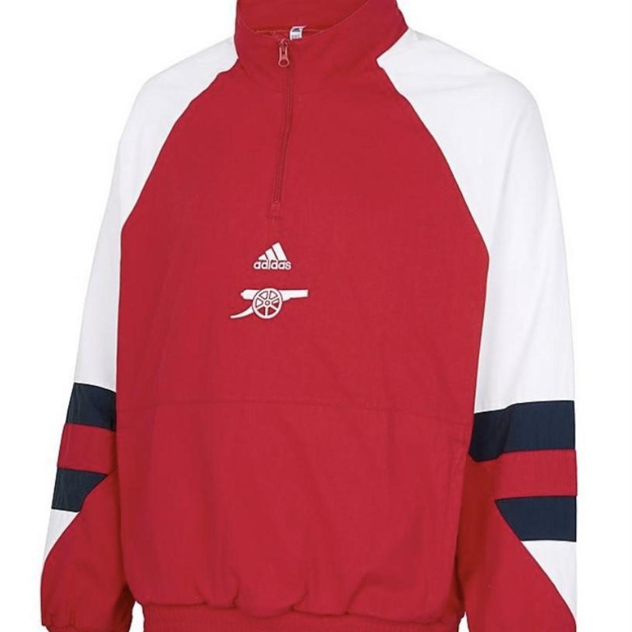 Arsenal Retro Jacket. 90’s inspired. Oversized fit.... - Depop