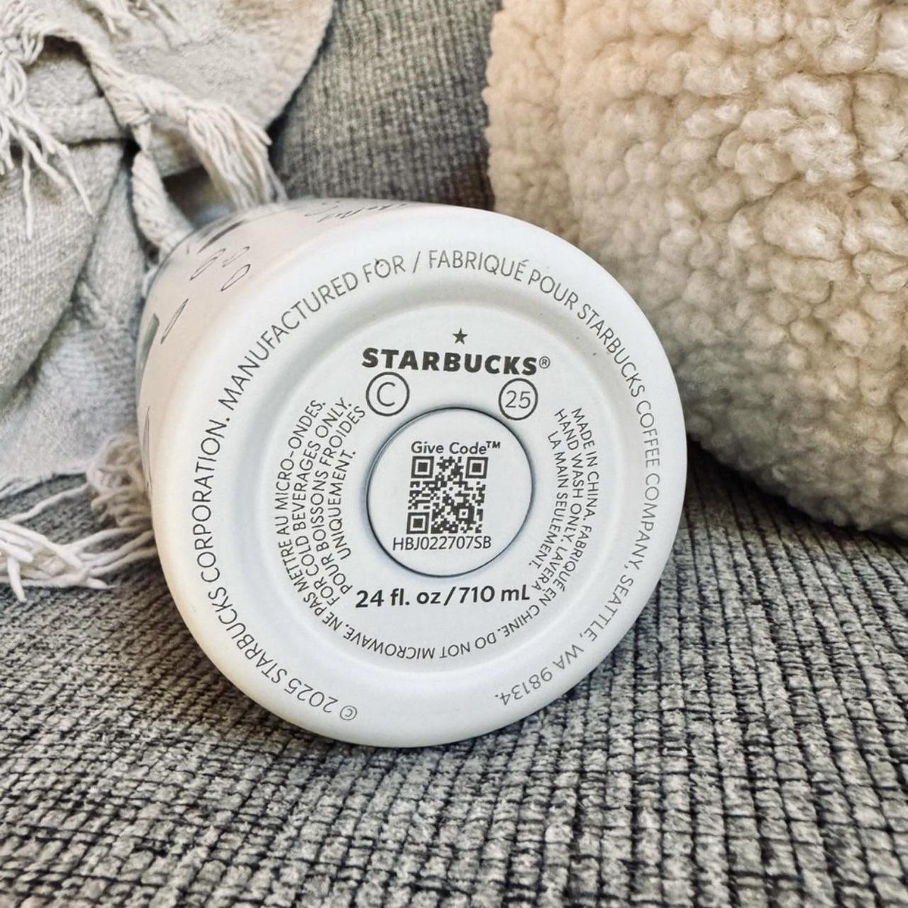 Starbucks X Roller Rabbit Stainless Steel Tumbler... | Depop