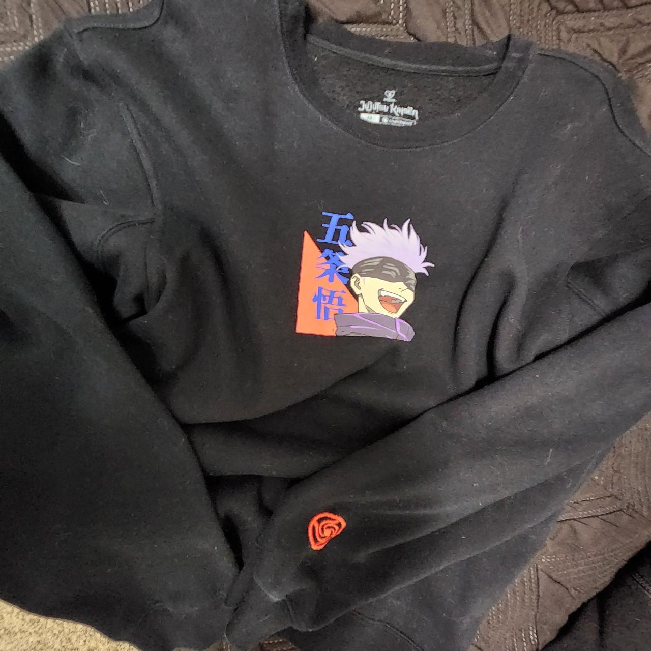 Crunchyroll #Gojo sweater from #jjk. Worn once and... - Depop