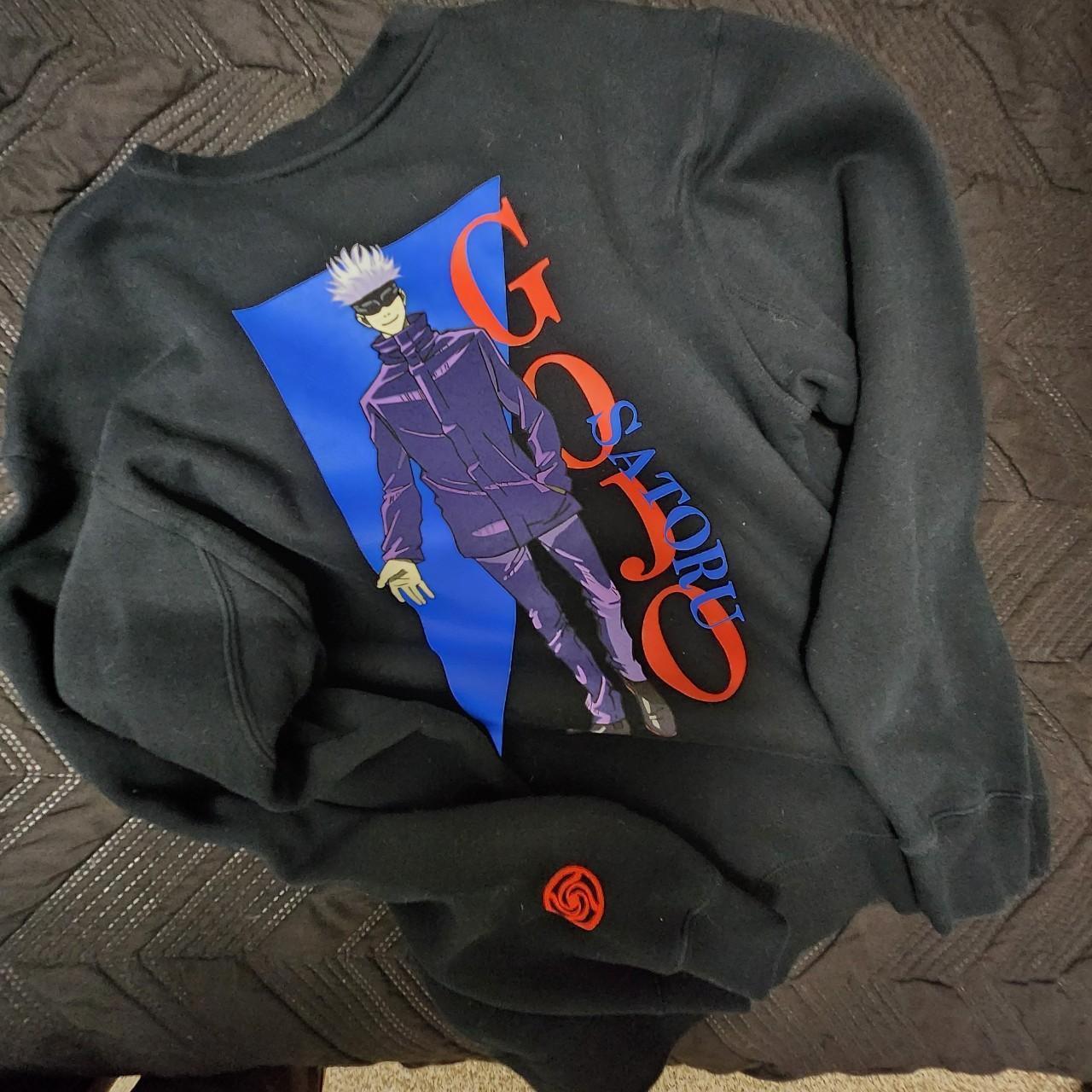 Crunchyroll #Gojo sweater from #jjk. Worn once and... - Depop