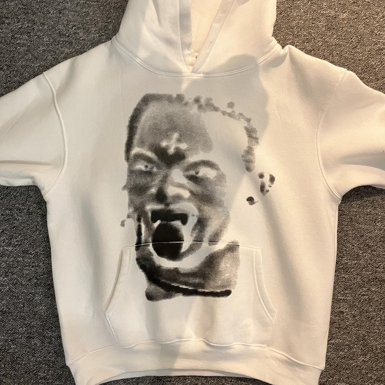 Playboi carti hoodie While lotta red tour merch Size... - Depop
