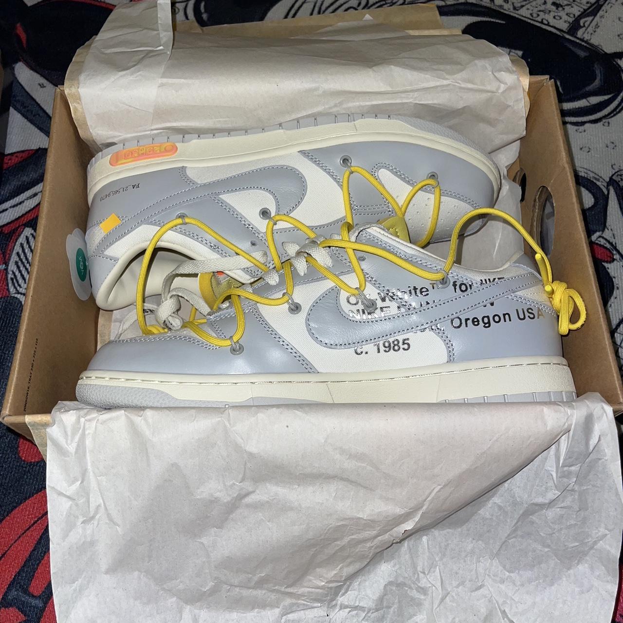 Nike Off-White Dunks Lot 29 UK Size 10 - Depop