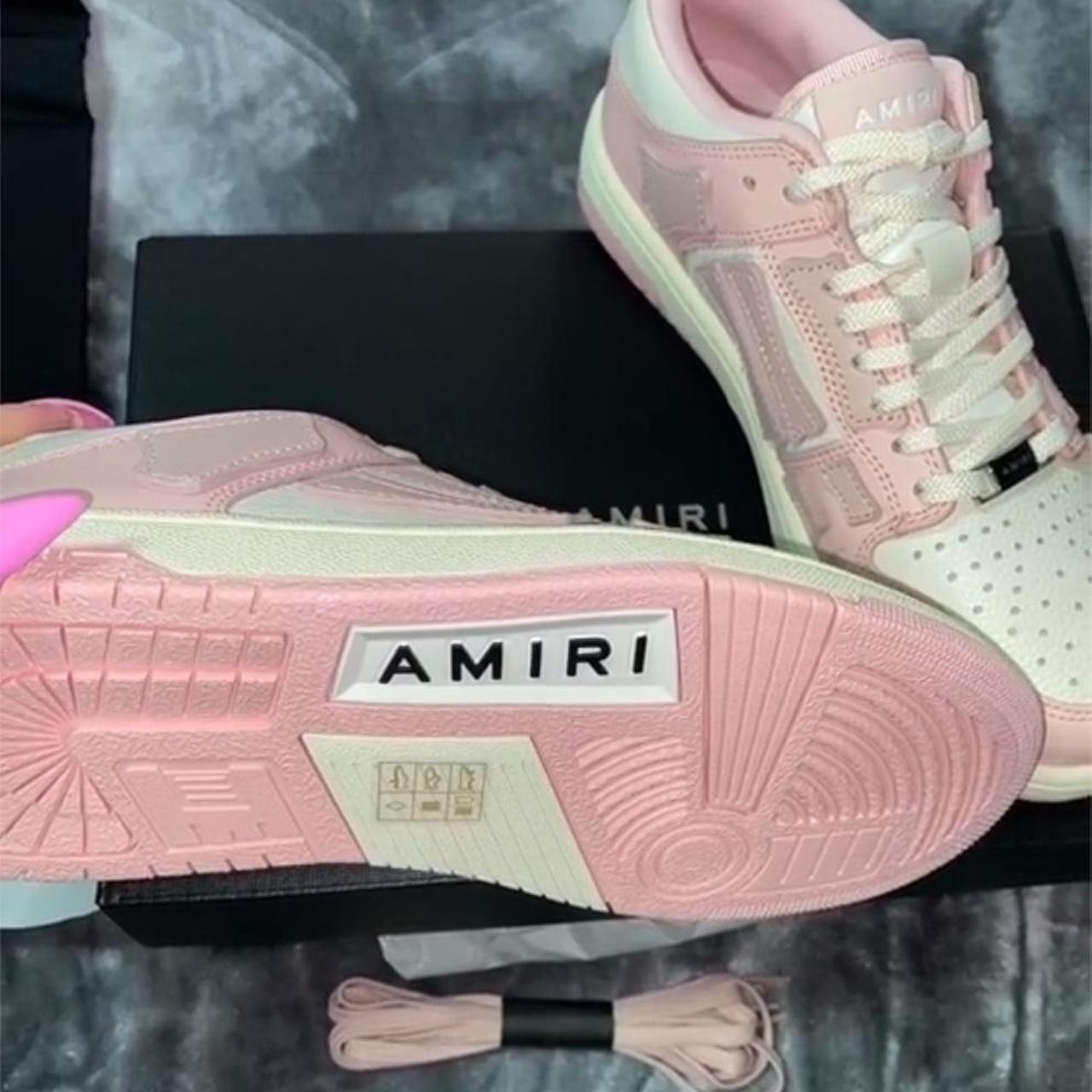 Pink amiris low skell tops I believe these are a... - Depop