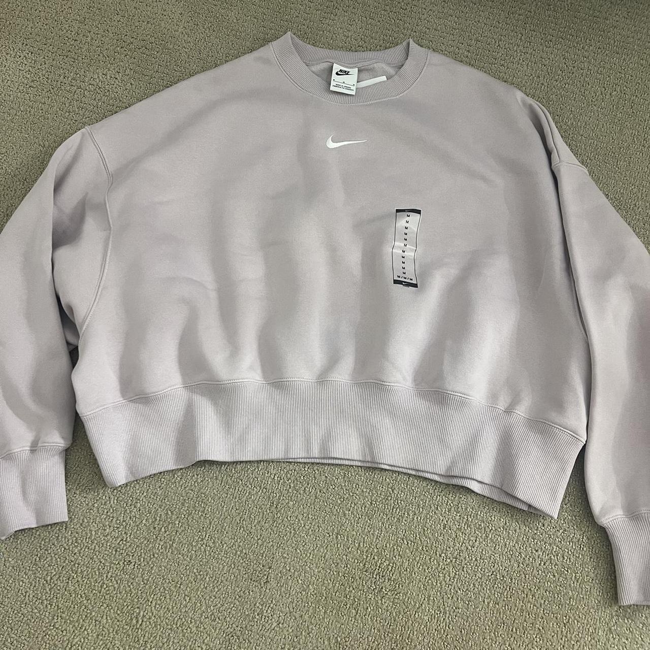 Nike light purple sweatshirt size medium, new with tags - Depop