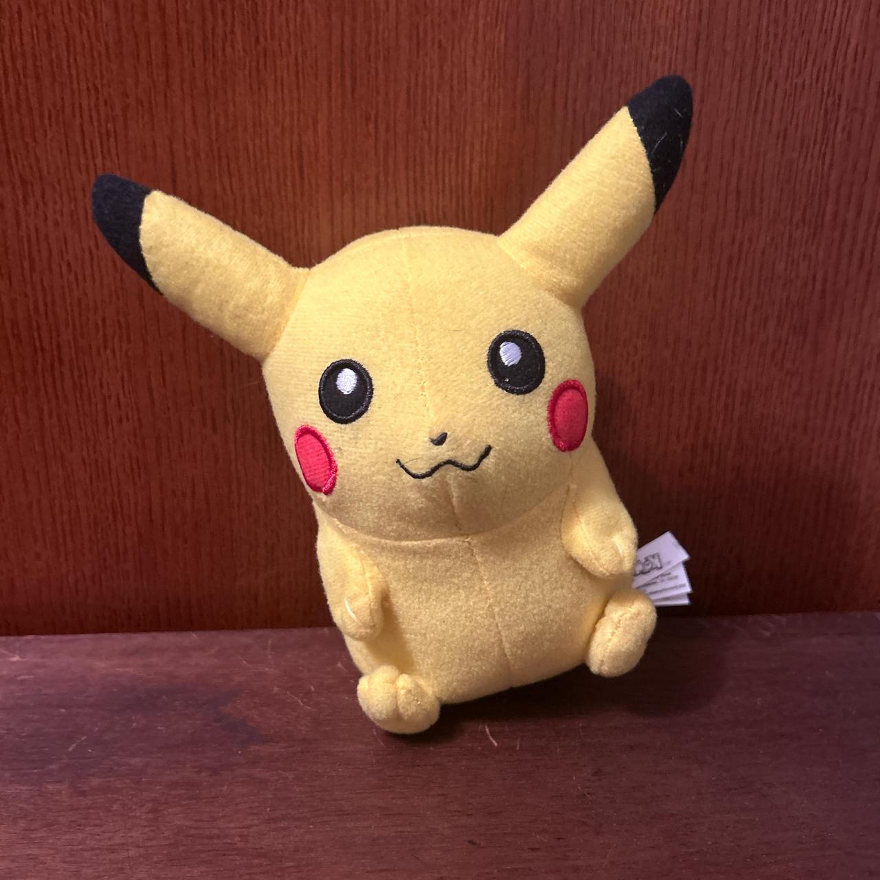 pokemon pikachu stuffed toy plushie 6” kidcore... - Depop