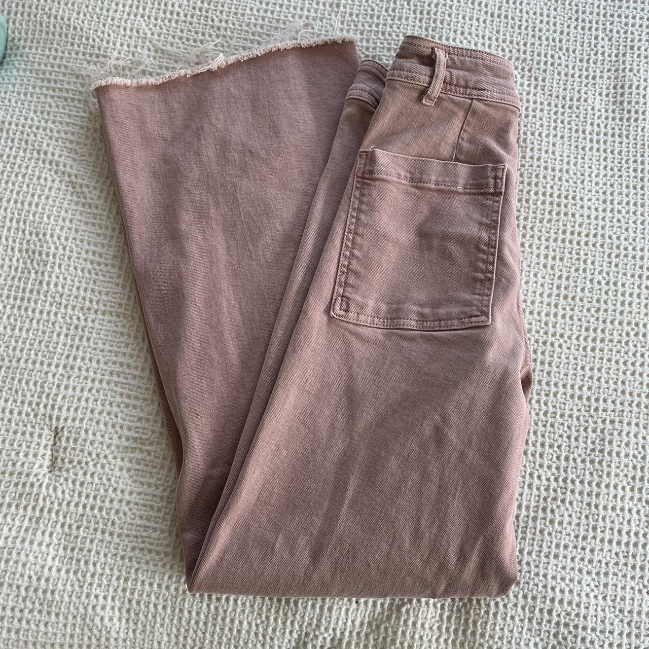 The CUTEST pink Zara jeans. They are in perfect... | Depop