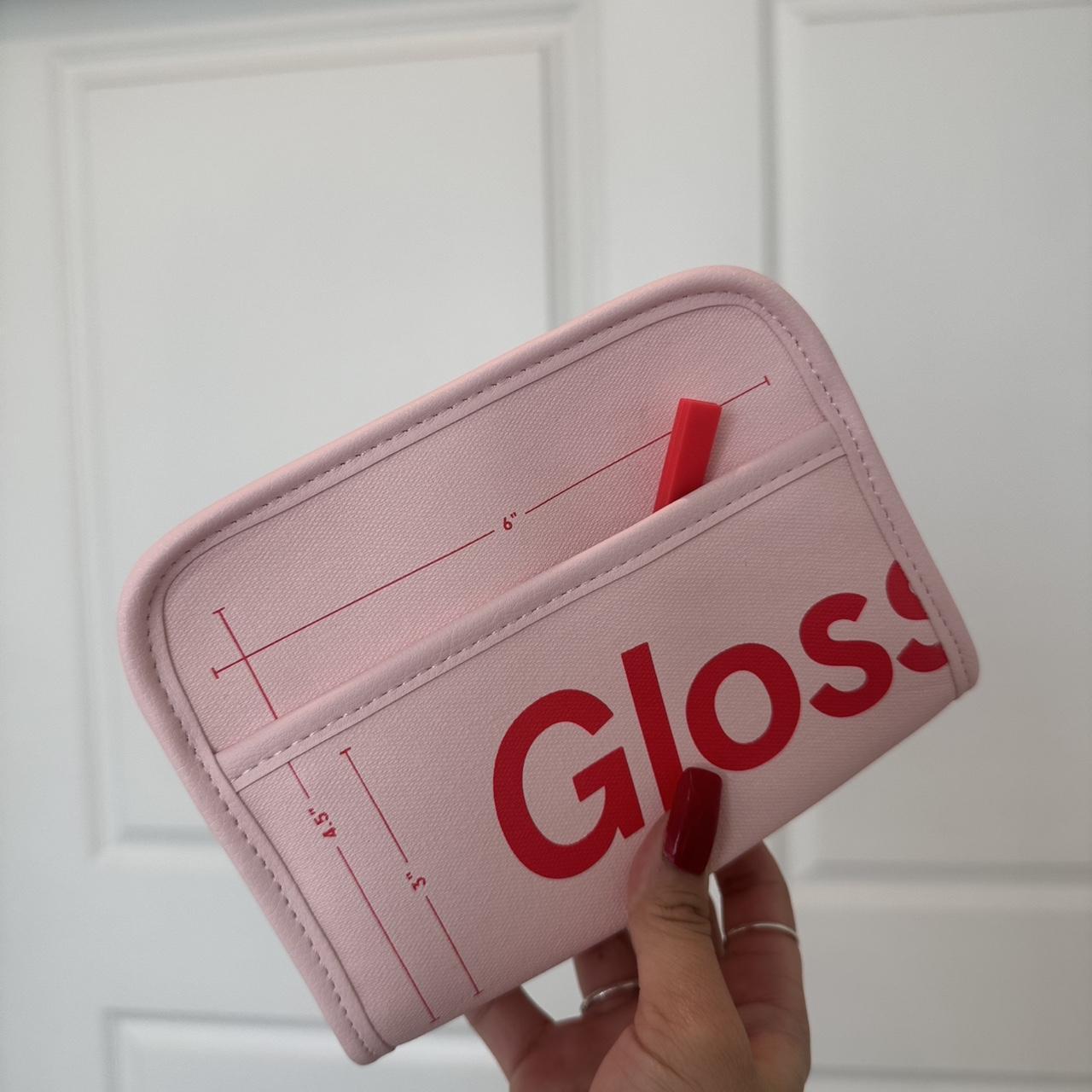 mini glossier make up bag | Depop