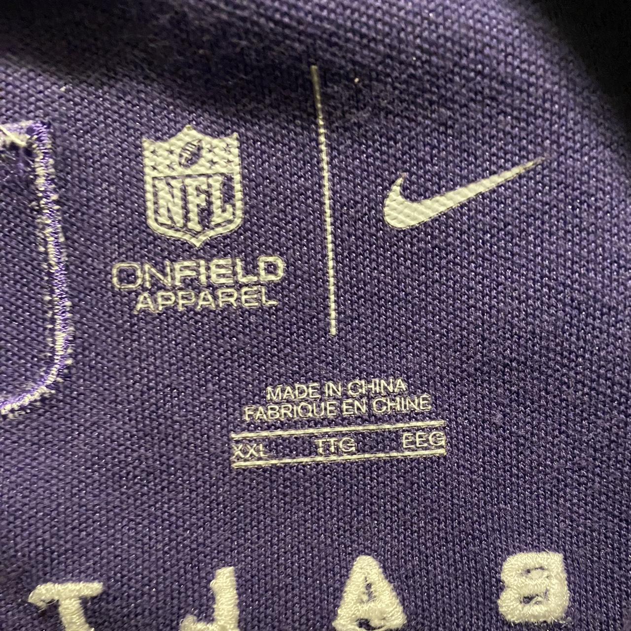 MINT Nike x Baltimore Ravens NFL zip up size XL,... - Depop