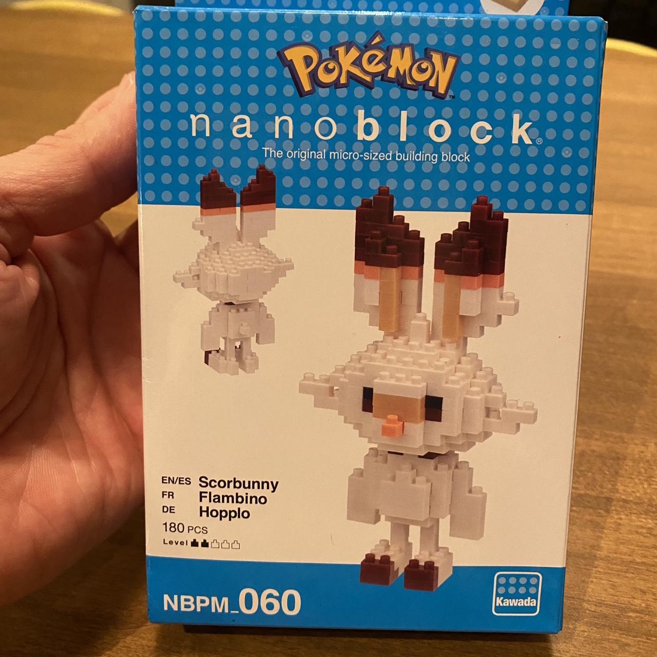 Pokémon Nanoblock Scorbunny, 180 Pieces, NWT | Depop