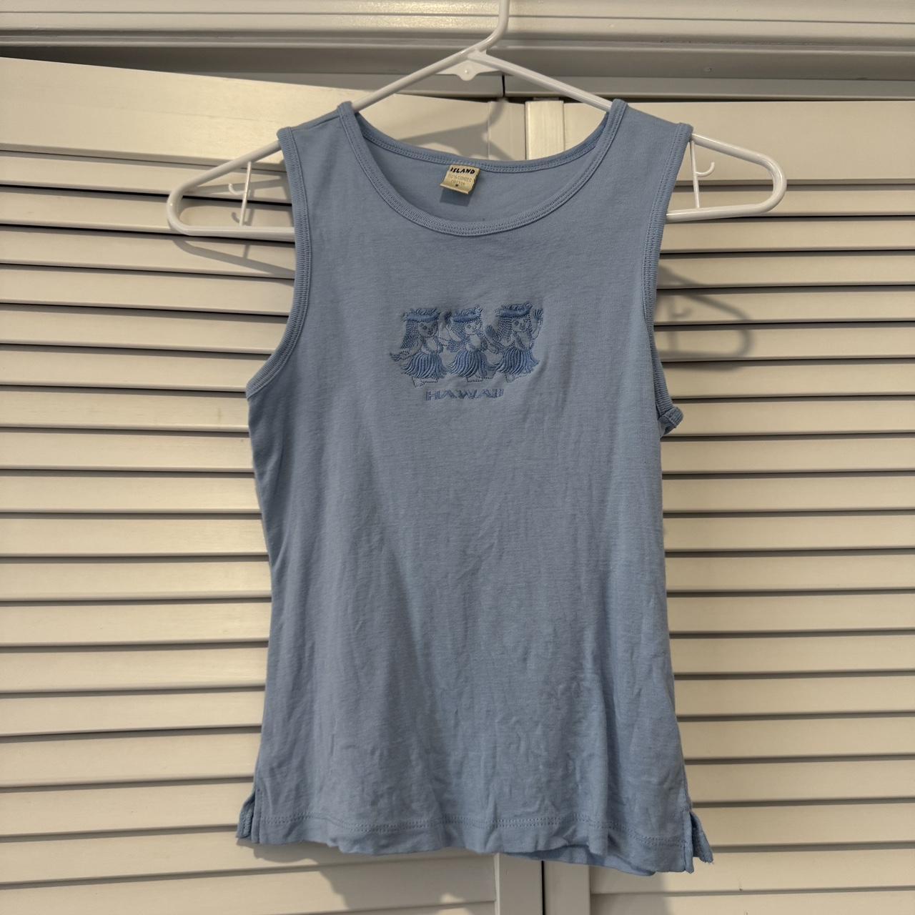 - Light blue tank top from Hawaii - Never worn | Depop
