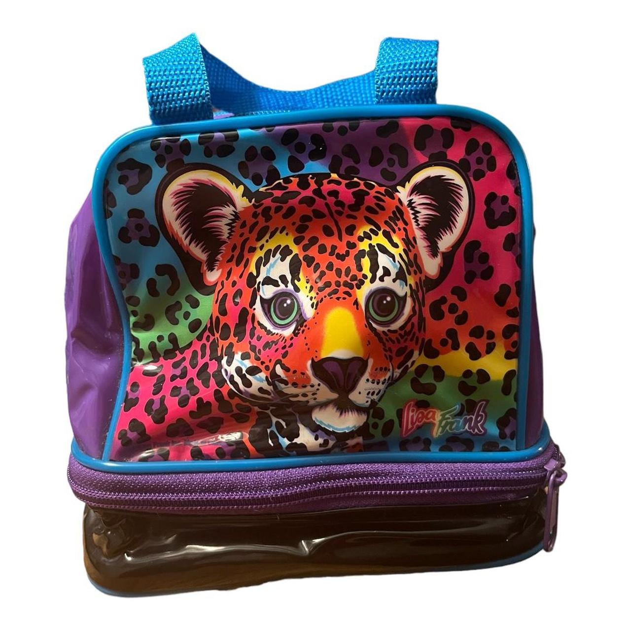 Vintage, collectible 90s Lisa Frank dual compartment... - Depop