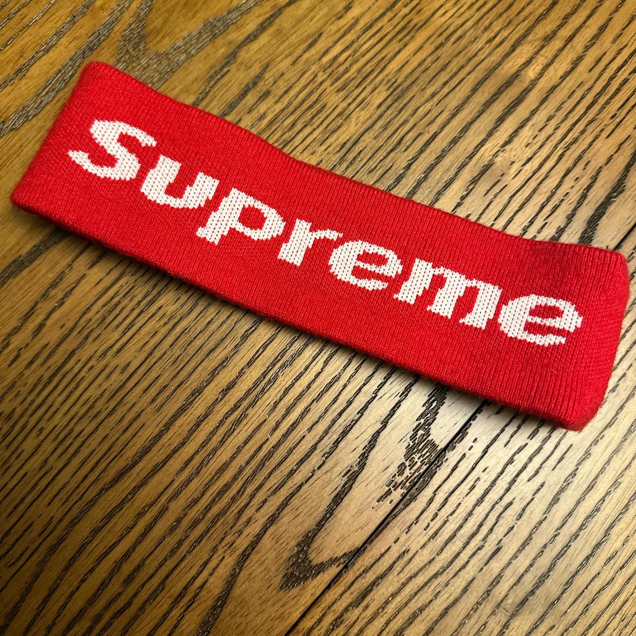 Supreme X New Era headband Never worn #Supreme... | Depop