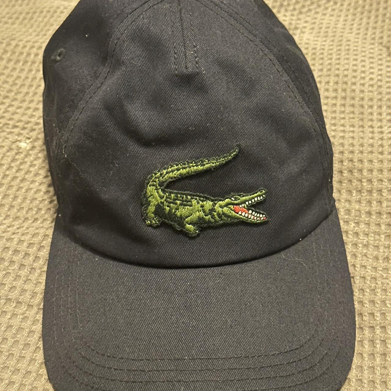 Lacoste alligator 6 panel hat Never worn One size... - Depop