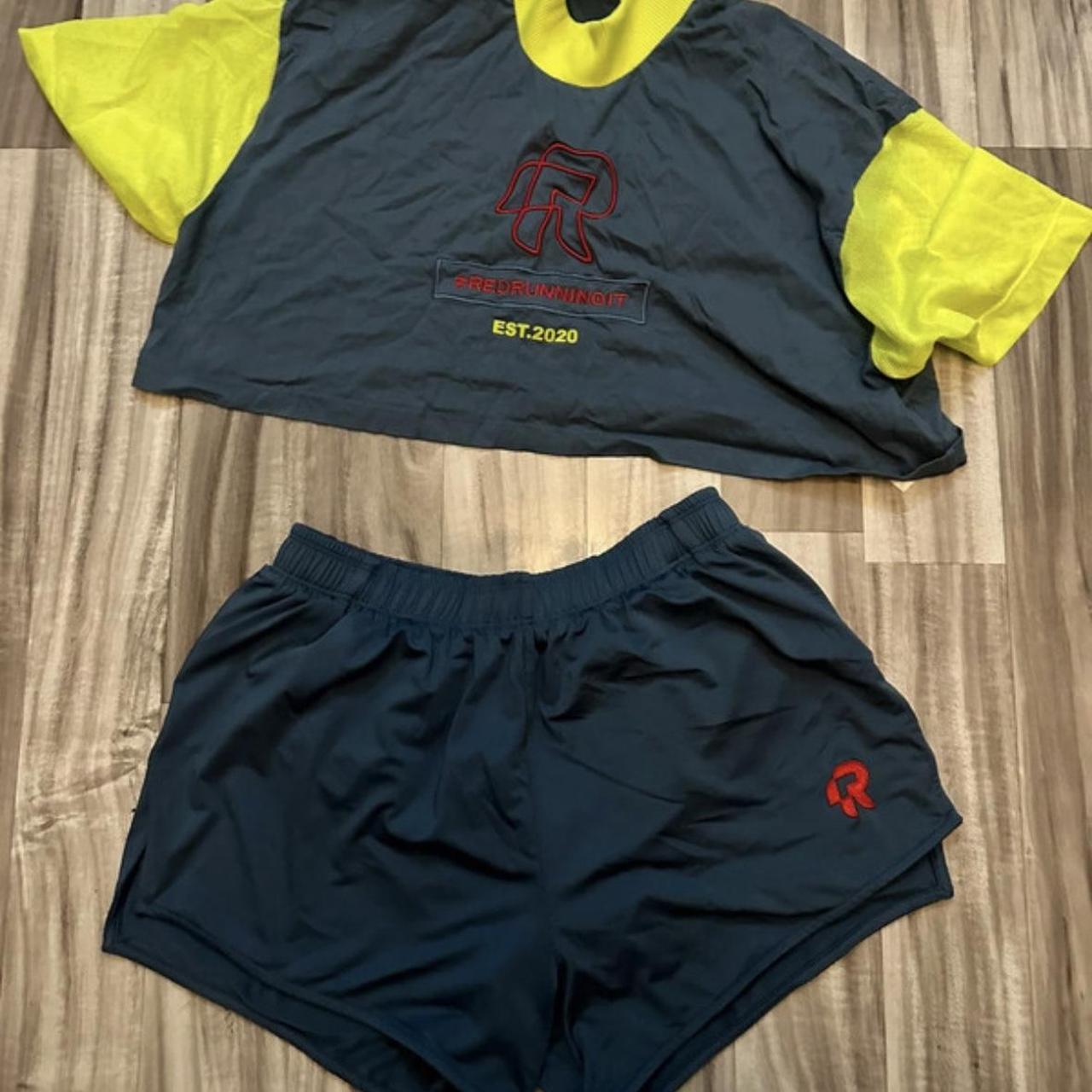 red run set perfect condition worn once size... - Depop