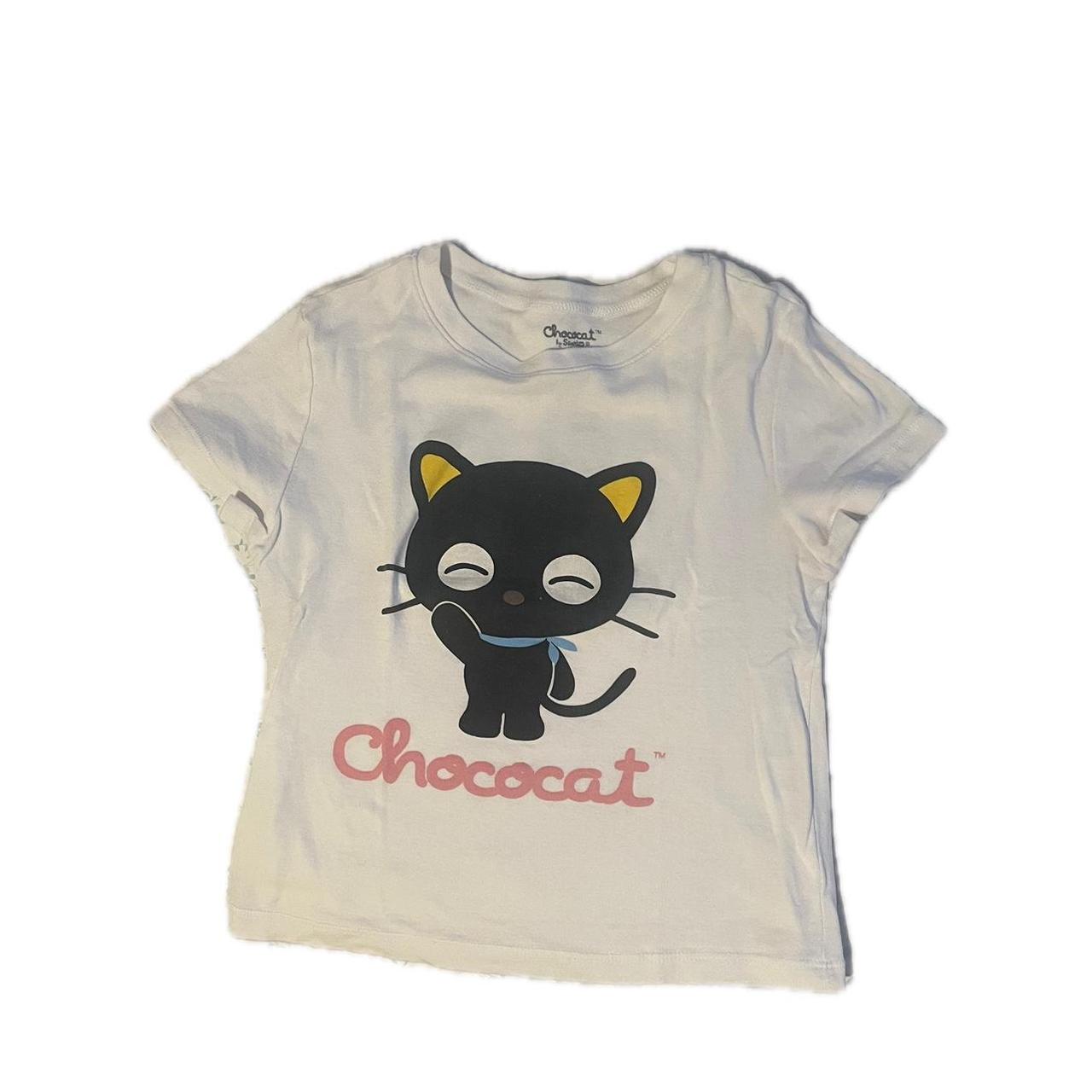 Chococat baby tee Size: medium Worn only 3... - Depop