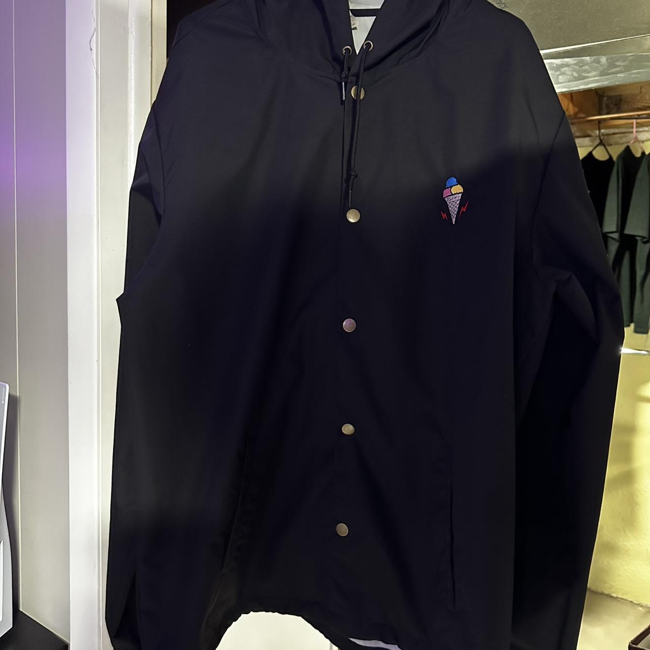 Gucci Mane Black Ice Cream windbreaker Came from... - Depop
