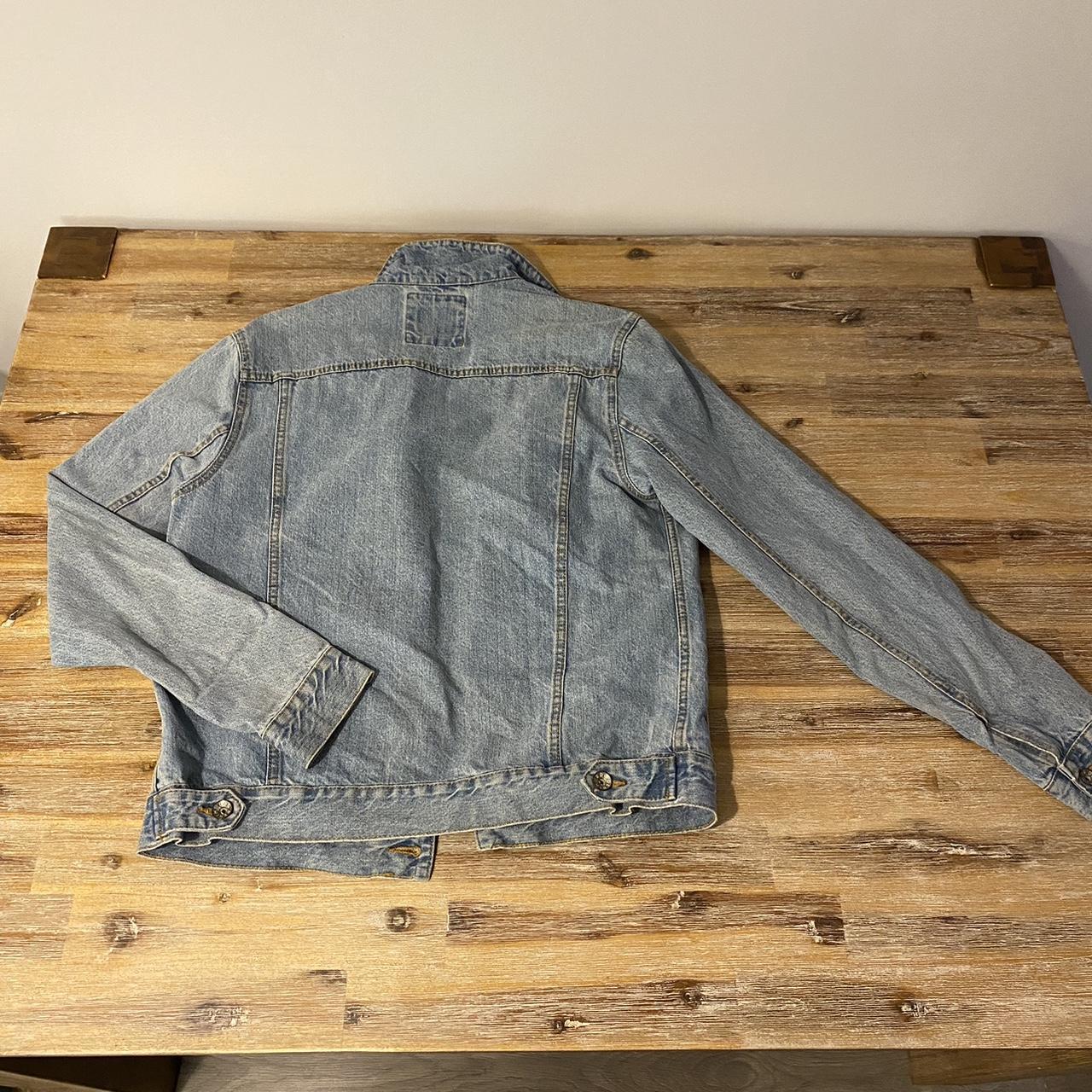 Men’s blue denim jacket - Depop