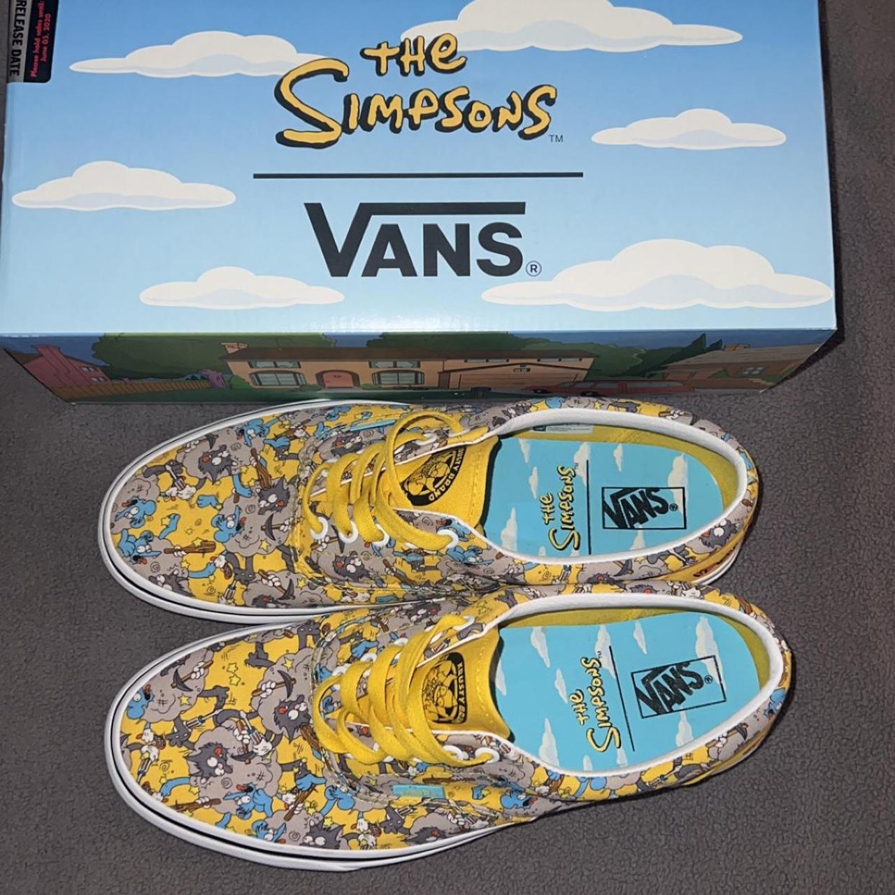 Limited edition ItchySctchy Simpson vans - Depop