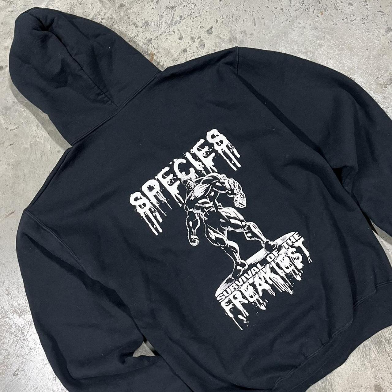 Goth/Grunge “Survival Of The Freakiest” Zip... - Depop