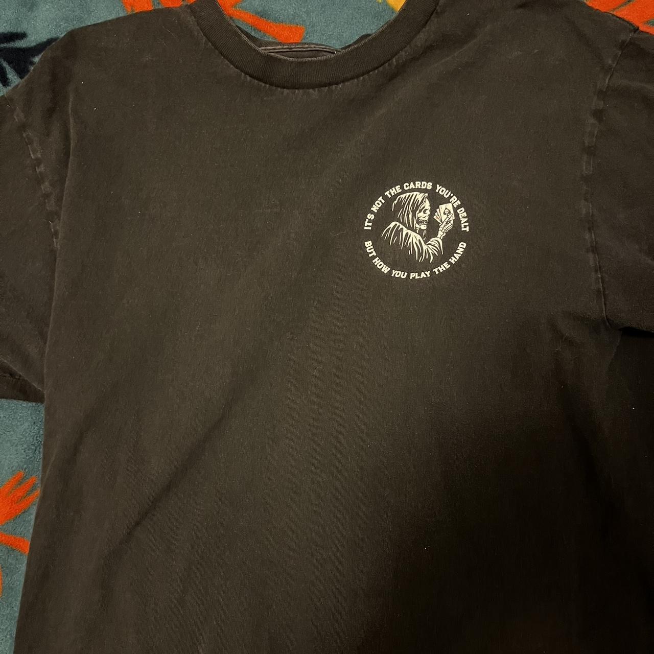 Large black tee from last call co. - Depop