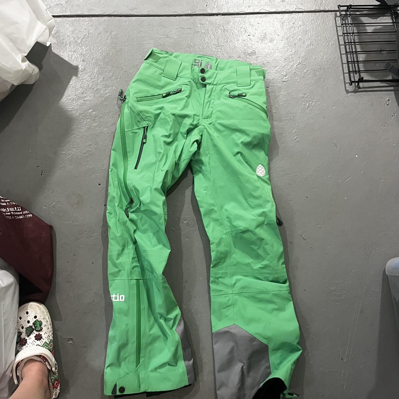 New Stio women’s small green ski pants! Super... - Depop