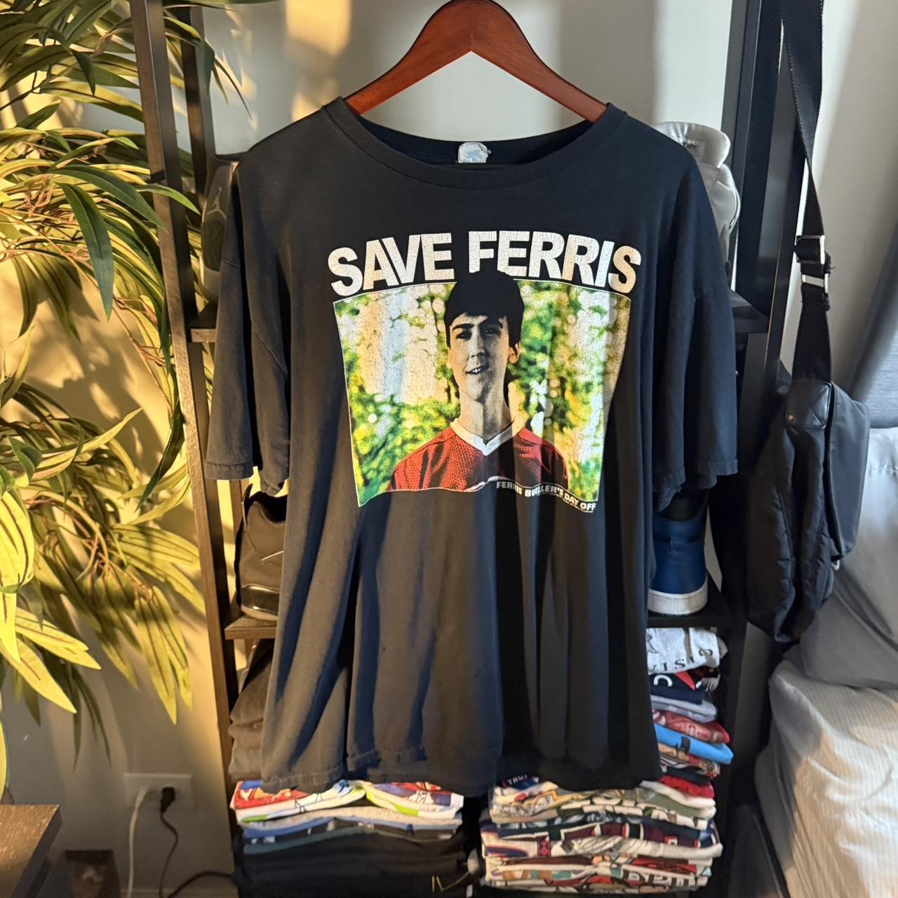 vintage 00’s save ferris movie promo tee ️ size -... | Depop