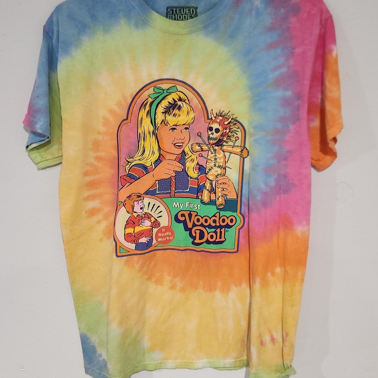 Steven Rhodes | My First Voodoo Doll T-shirt | Size... - Depop