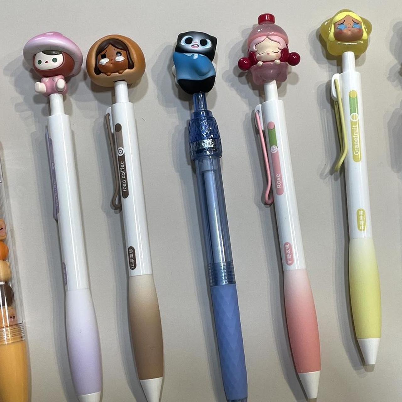 Cute pens with authentic pop beans PM for bundle... | Depop