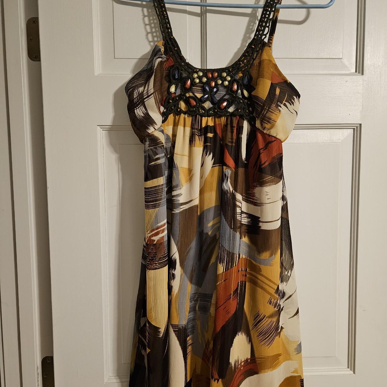 Boutique dress from Lush. Crochet-detailing on the... - Depop