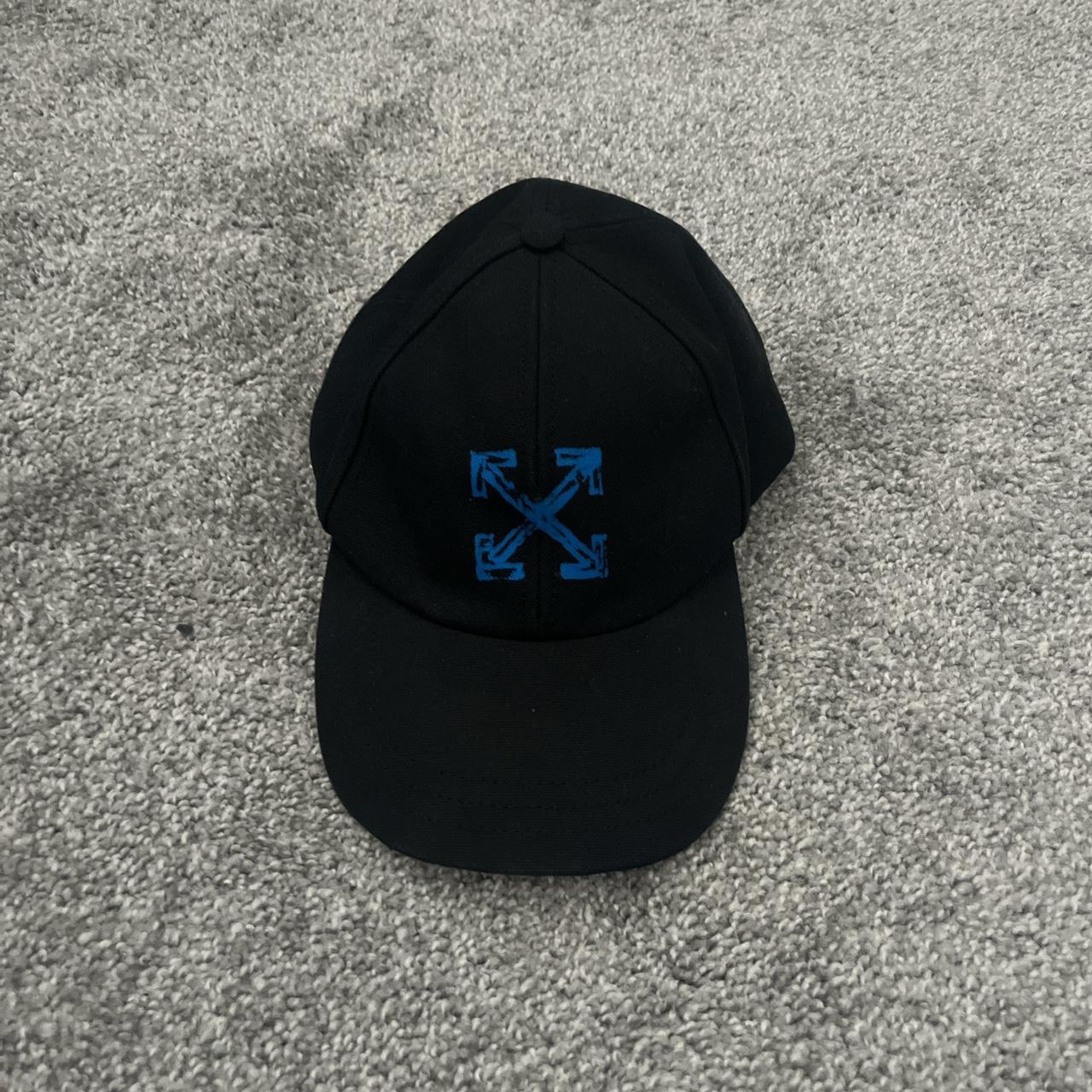 Off white cap Send offers Nothing under 50 - Depop