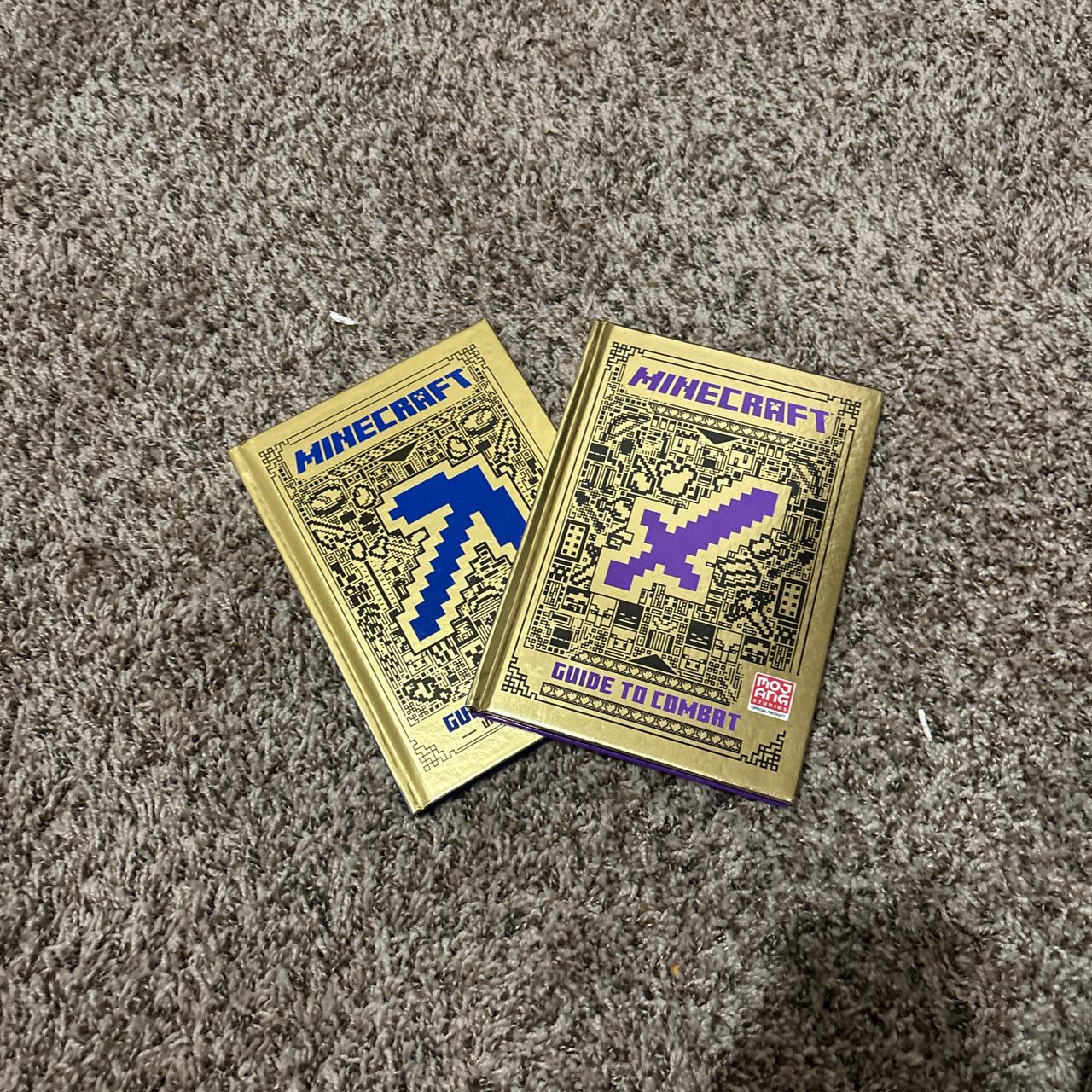 2 Minecraft books, the guide to combat and survival... - Depop
