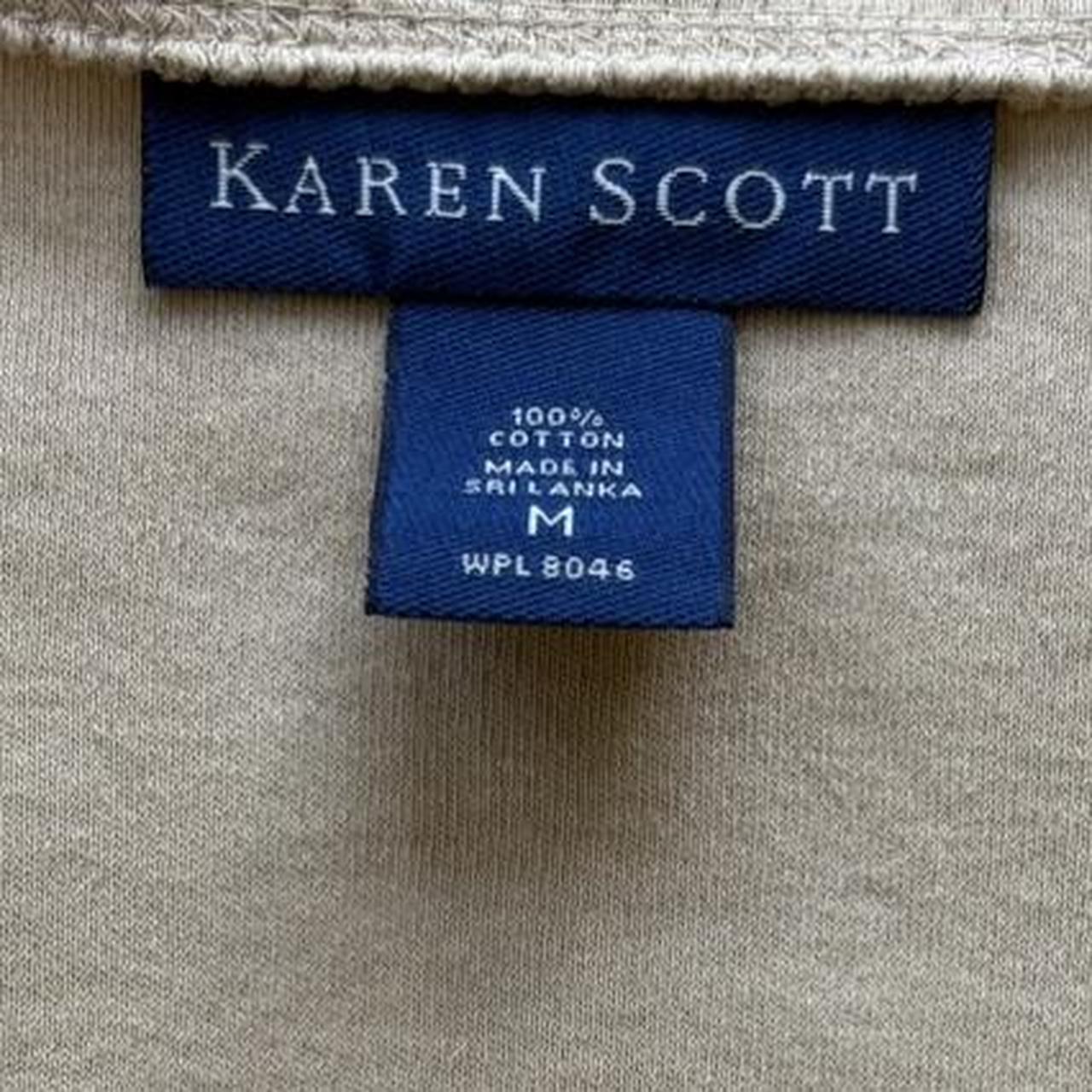 lily of the valley cross-stitch long-sleeve ... | Depop