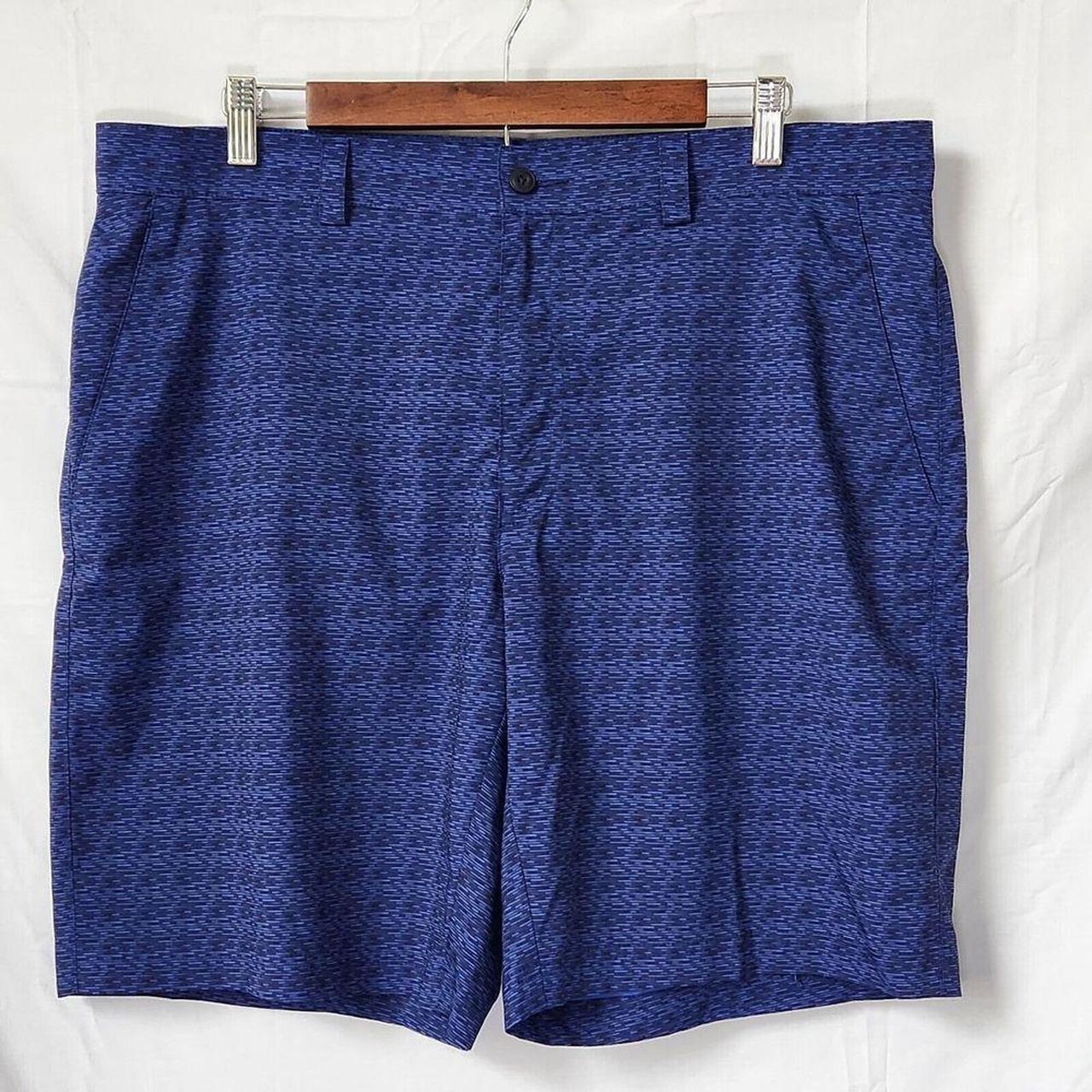 PGA Tour Men 36 Geometric All Over Print Golf Shorts... - Depop