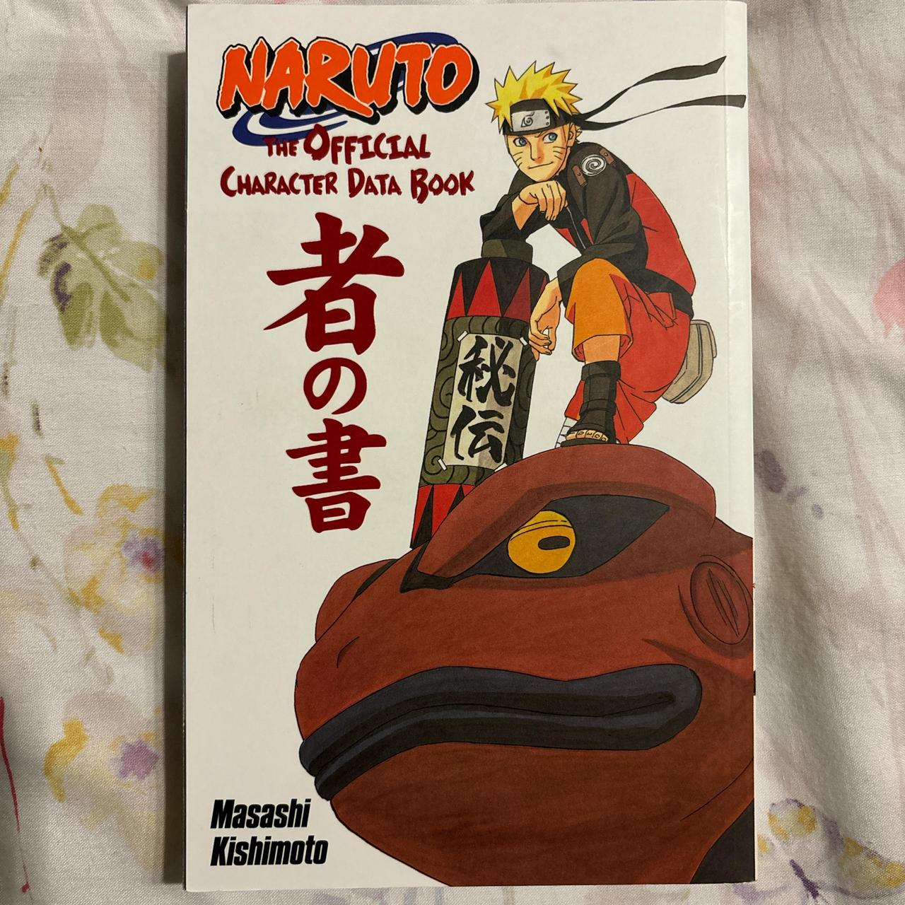 Naruto officer character data book #naruto #manga... - Depop