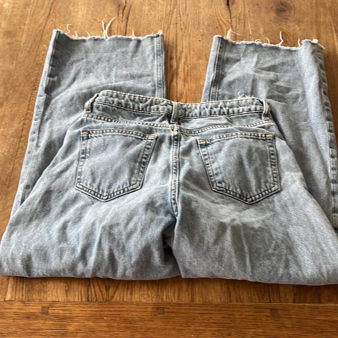 Denim Co Woman’s Lt. Blue Jeans Size 4 mom jeans... - Depop