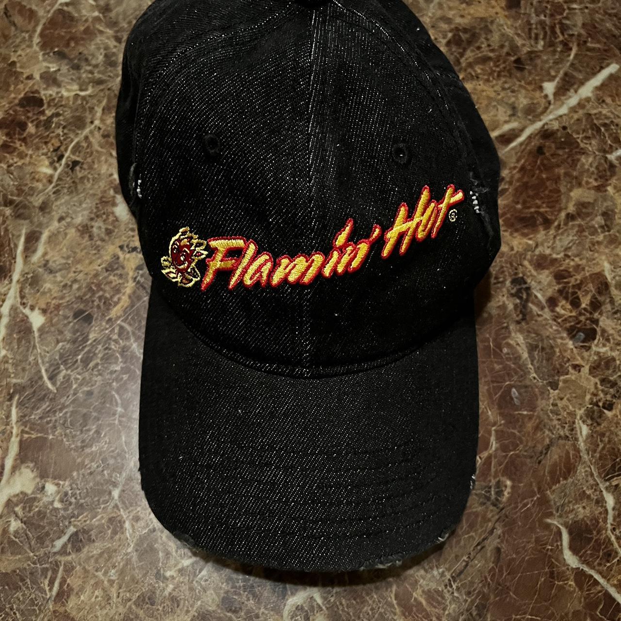 Flaming Hot Cheetos, adjustable hat Minor wear on... - Depop