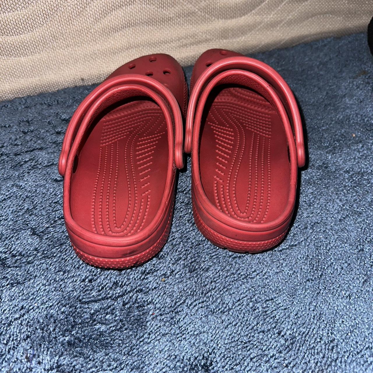 red crocs - Depop