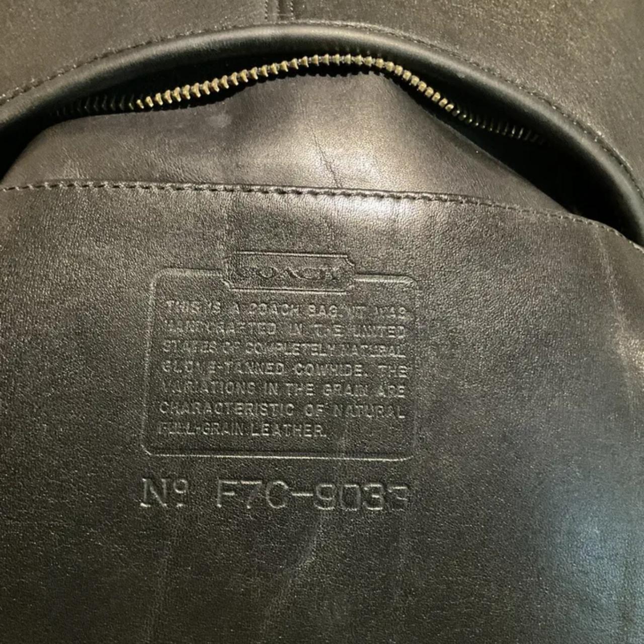 Coach Vintage 9033 Leather Ergo Pocket Zip Boho... - Depop