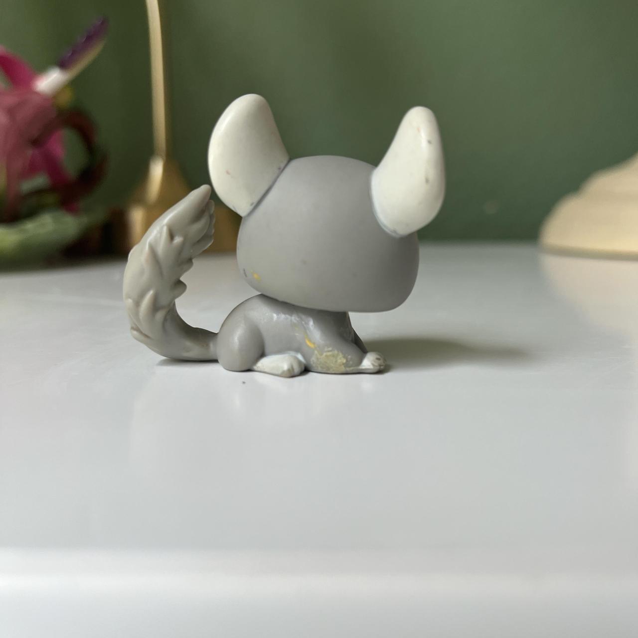 Authentic Littlest Pet Shop (LPS) #495 grey... | Depop