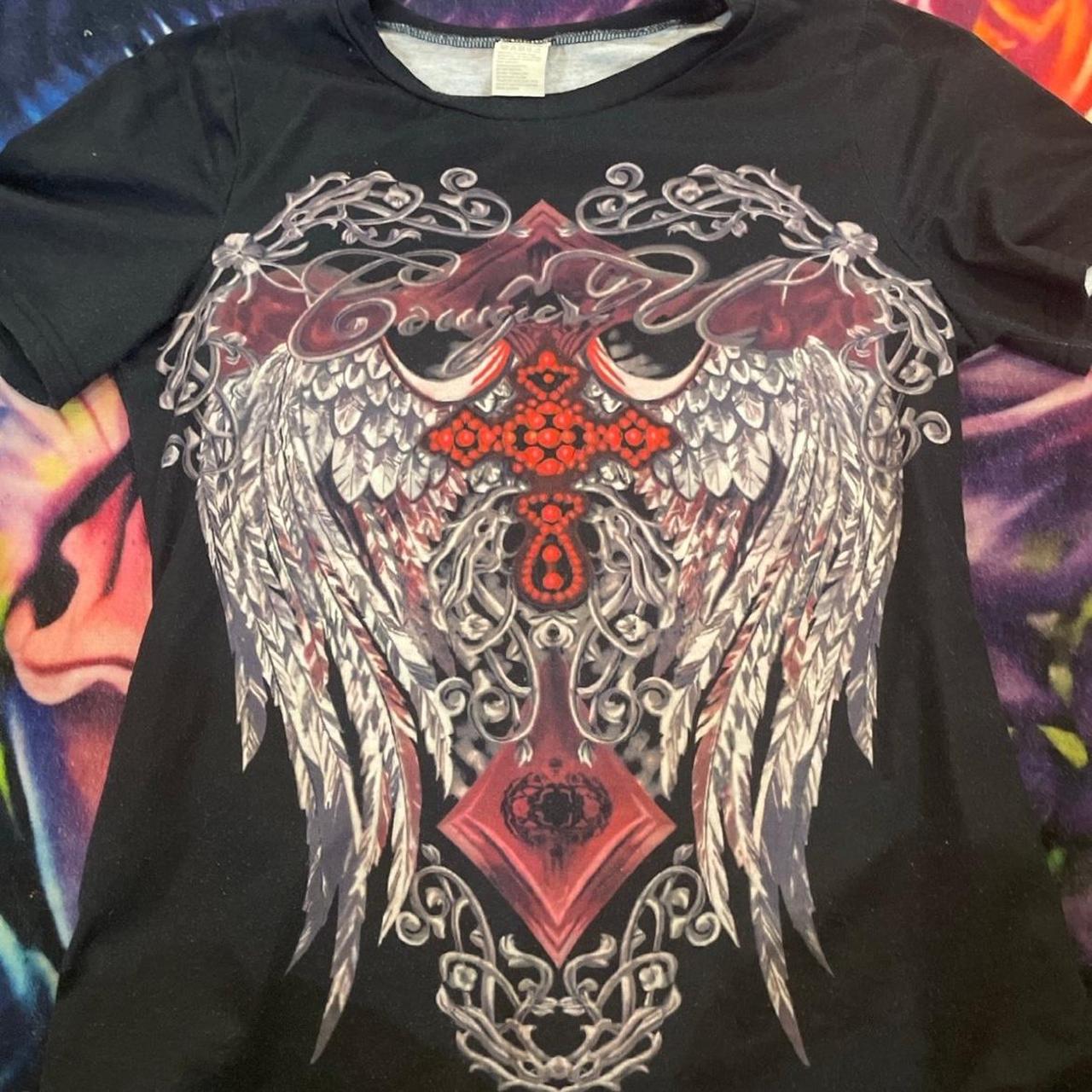 Size S but could fit size M Affliction *style*... | Depop