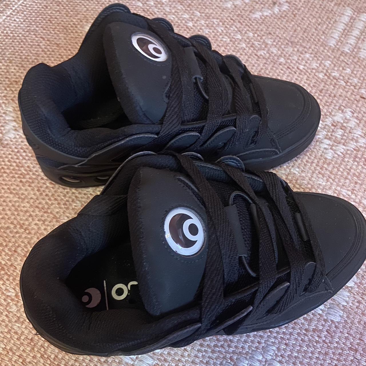 Osiris D3 all black size 9 Men Worn once No box - Depop