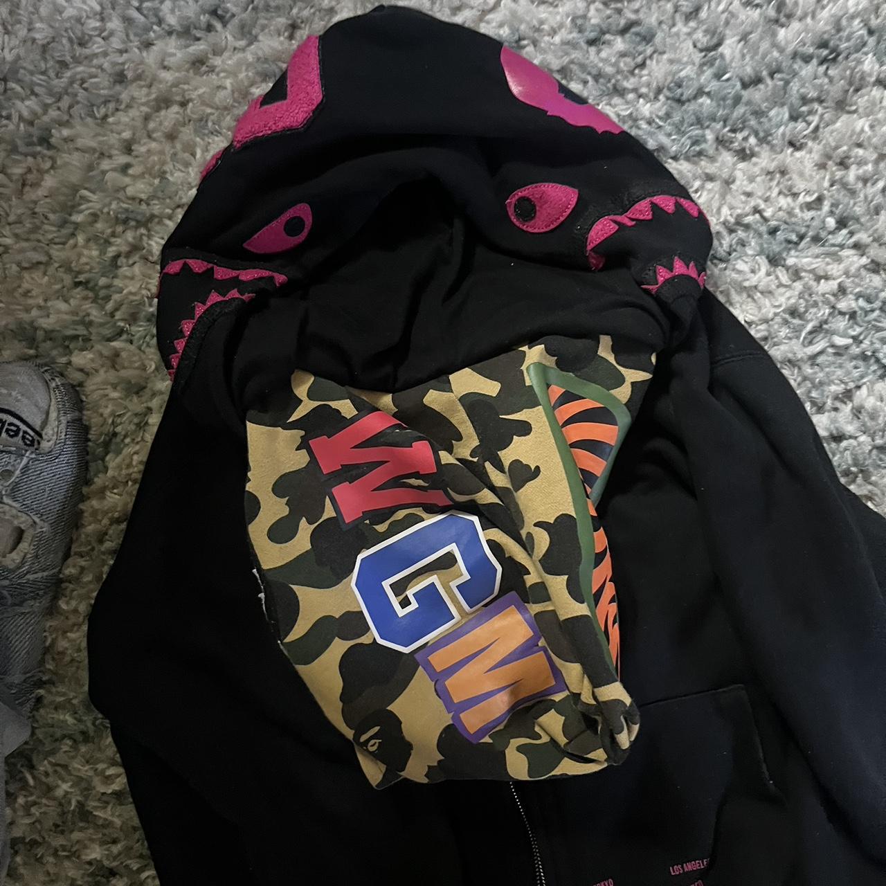 Bape double hooded Fits like a small or medium... - Depop