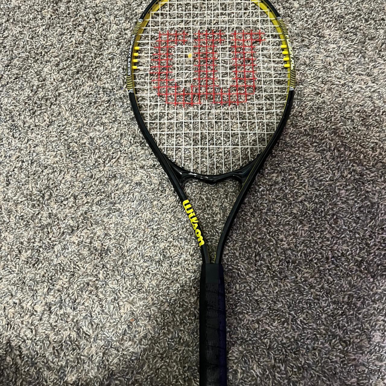 Wilson Tennis Racket Good Condition - Depop