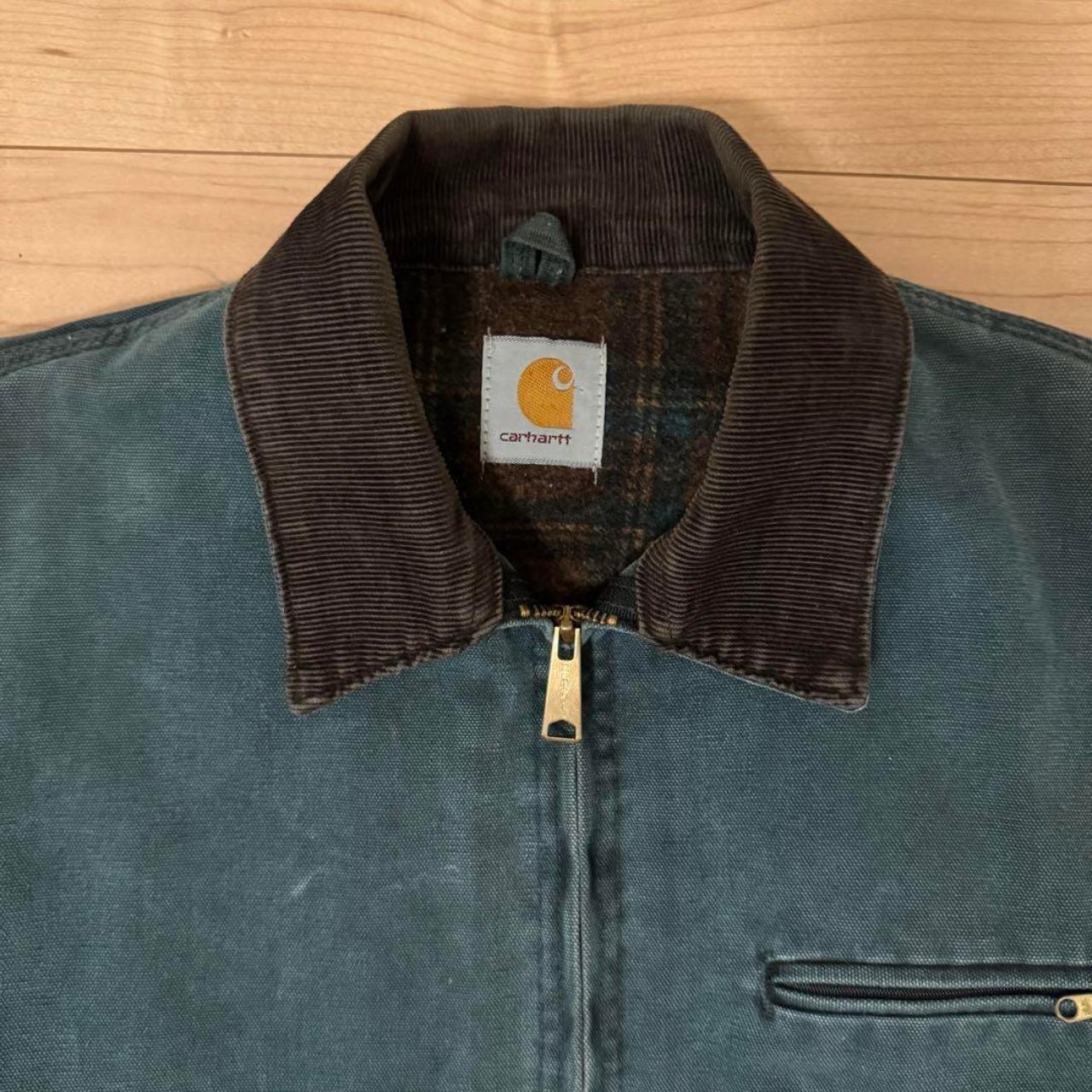 [J43 HTG] Carhartt Detroit Jacket Made in USA Size... - Depop