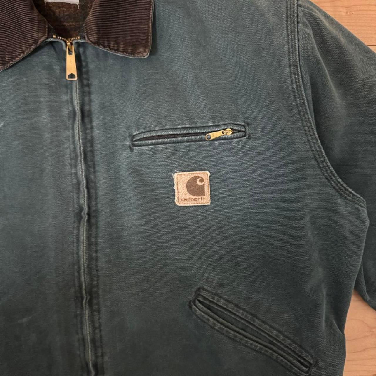 [J43 HTG] Carhartt Detroit Jacket Made in USA Size... - Depop