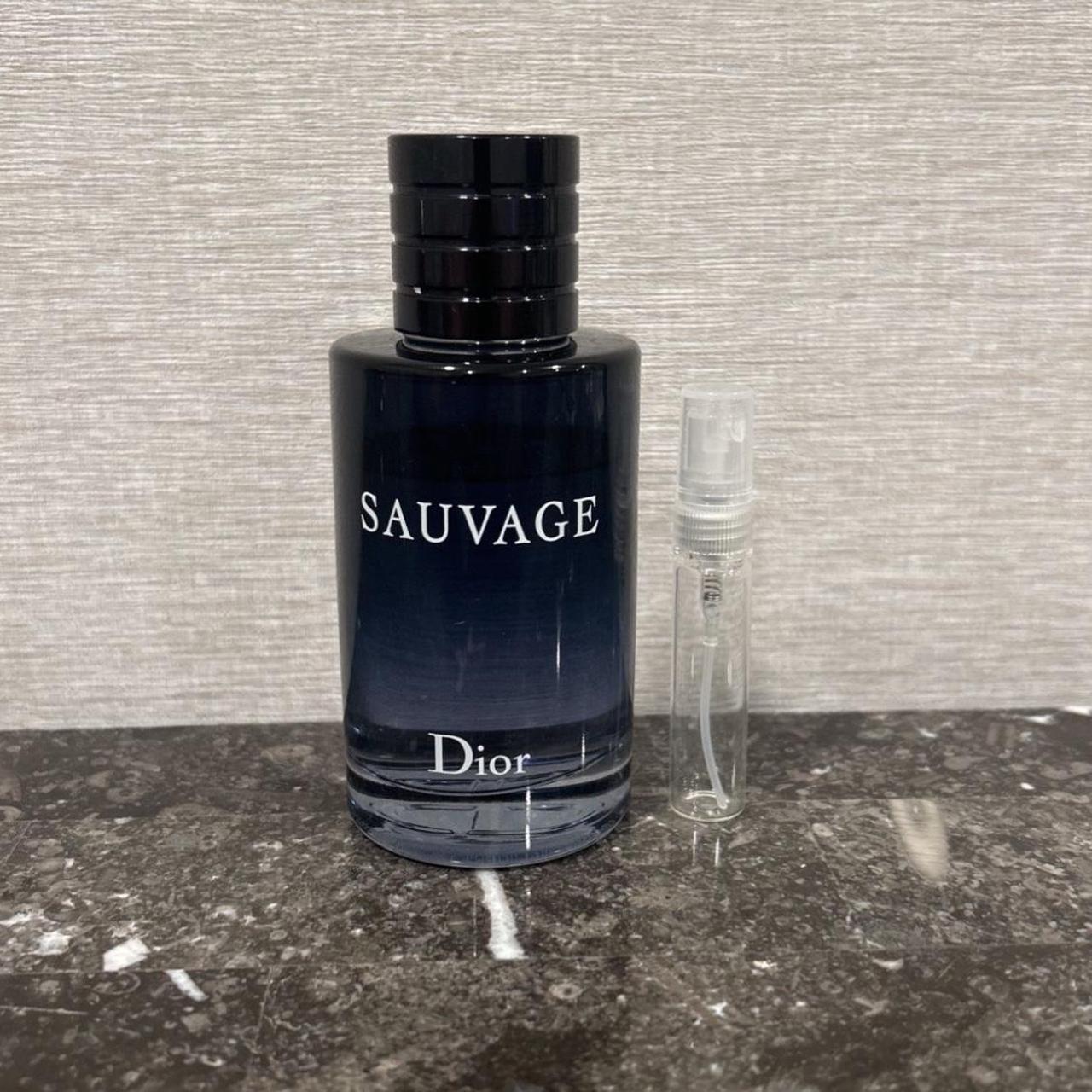 Mens Dior Sauvage Eau de Toilette sample 5ML - Depop