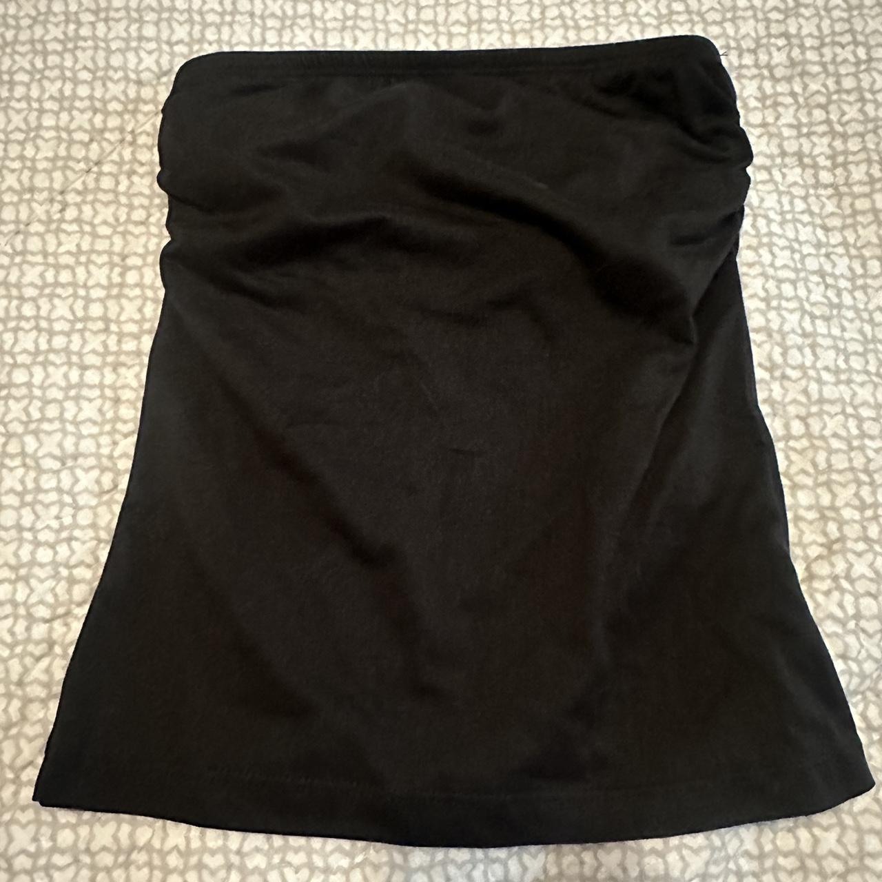 antistar black long tube top - super soft material... - Depop